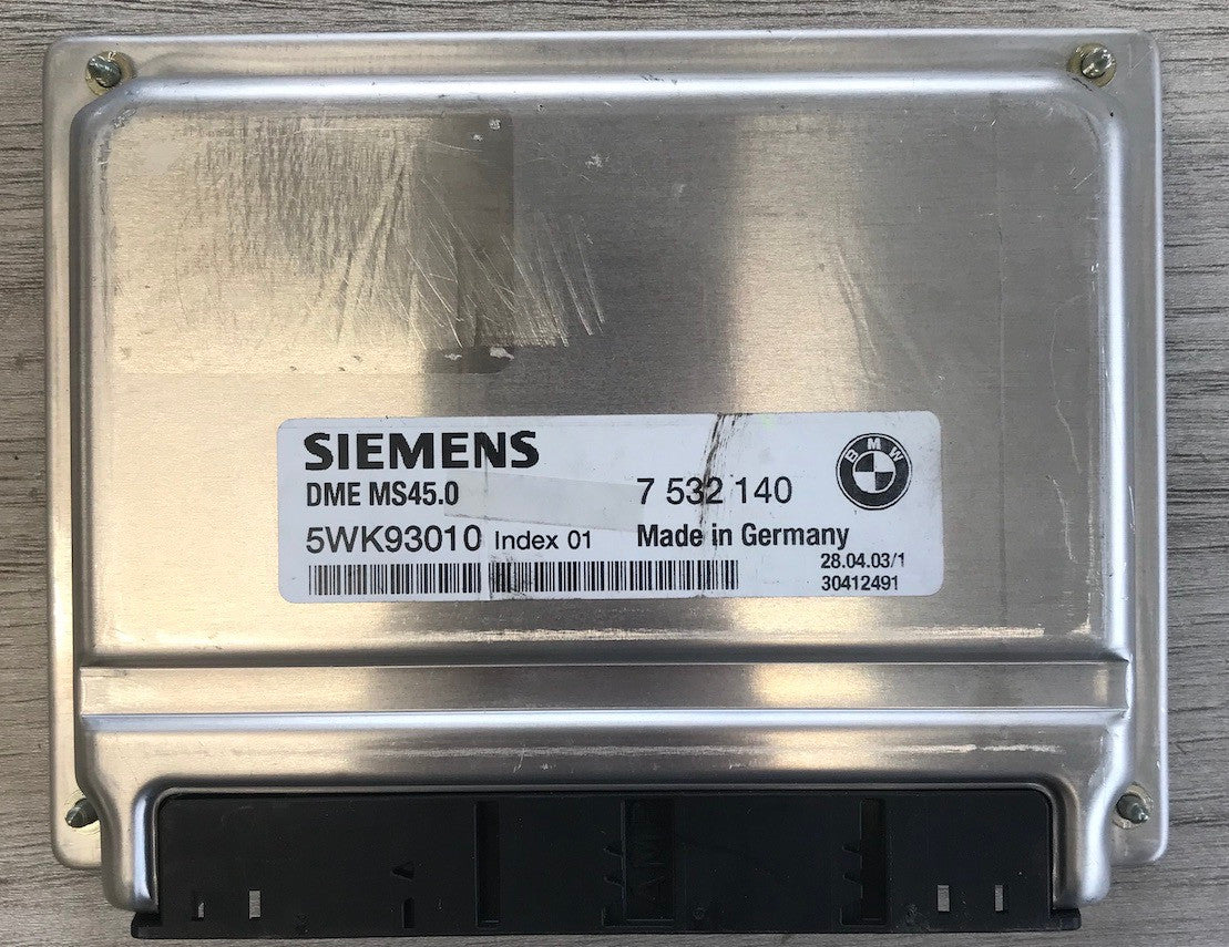 Plug & Play Siemens Engine ECU, BMW Z4, DME MS45.0, 7532140, 7 532 140 – Cartech Electronics Ltd