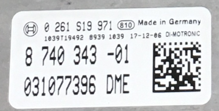 Plug & Play Bosch Engine ECU, BMW, 0261S19971, 0 261 S19 971, 8740343 ...