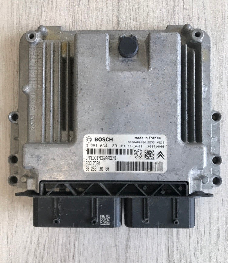 Plug & Play Bosch Engine ECU, Citroen - Peugeot, 0281034189, 0 281 034 ...