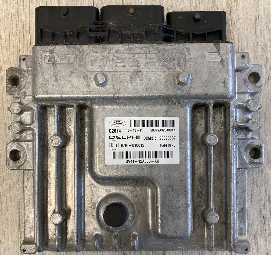 Plug & Play Delphi Engine ECU, Ford Kuga 2.0TDCI, DCM3.5, 28393837, DV ...