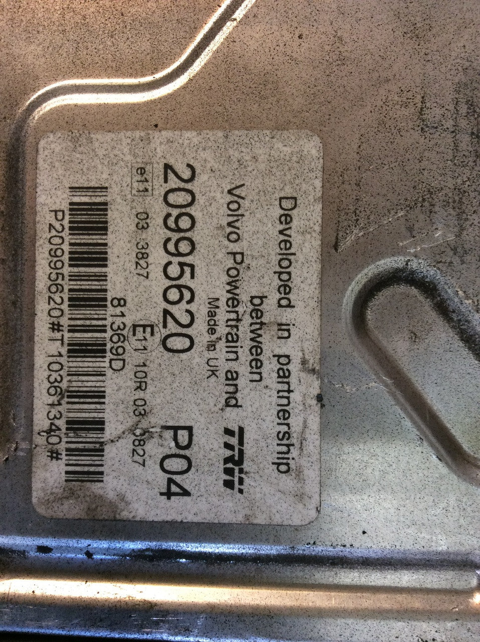 Renault, Volvo Powertrain and TRW, 20995620, Truck Engine ECU/PCM ...