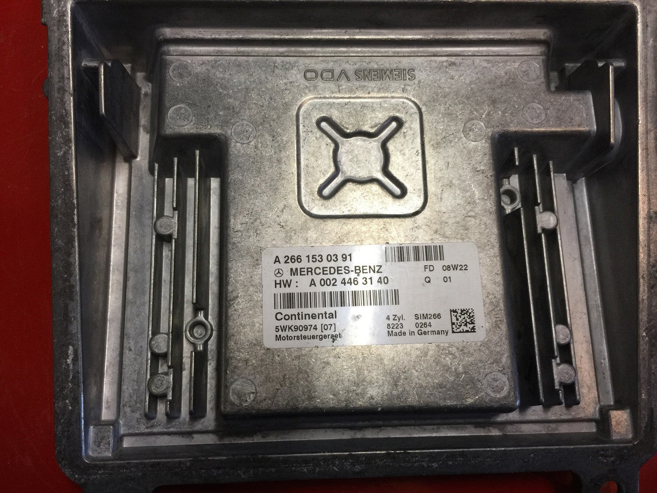 Plug & Play Continental Engine ECU, Mercedes-Benz, SIM266, 5WK90974 07 ...