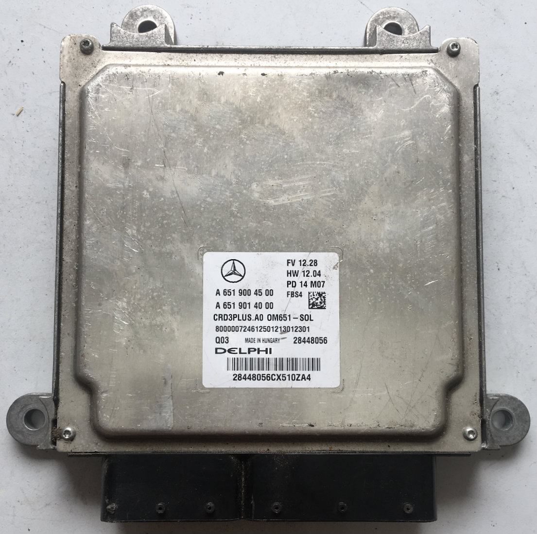 Plug & Play Delphi Engine ECU, Mercedes-Benz, A6519004500, A 651 900 4 ...