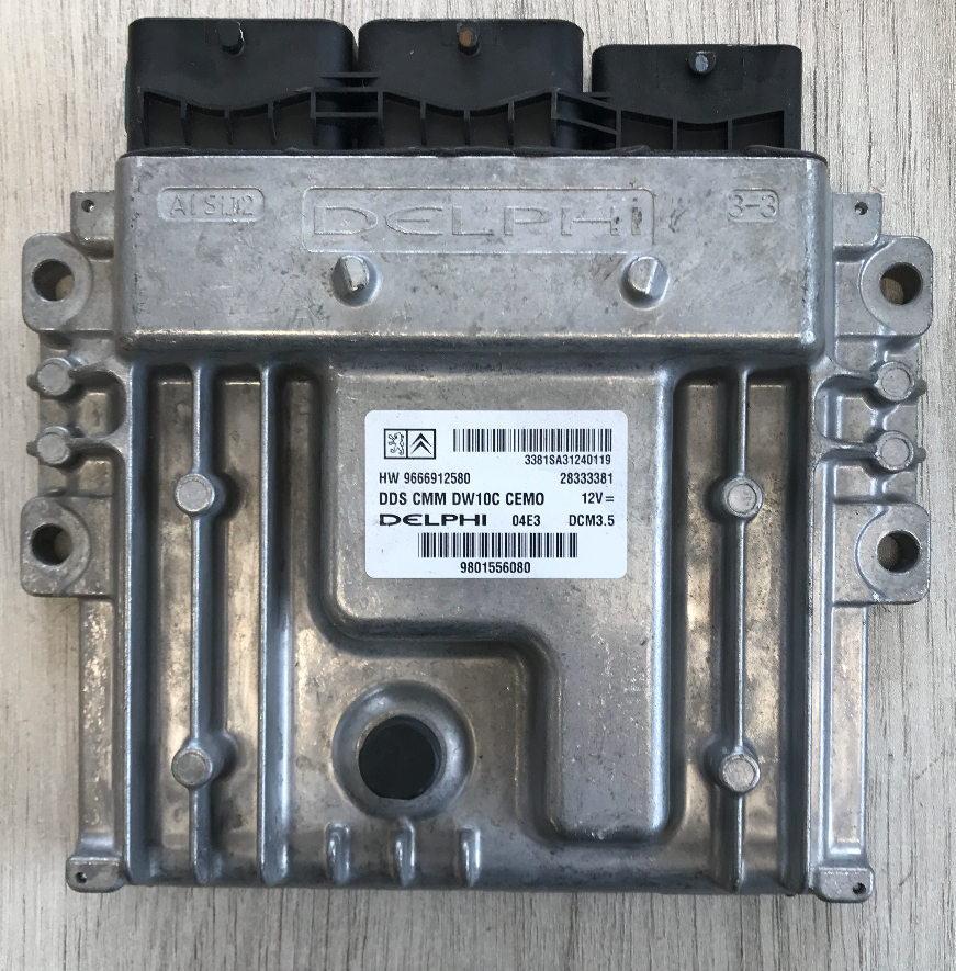 Plug & Play Delphi Engine ECU, Peugeot, Citroen, HW 9666912580, 283333 ...