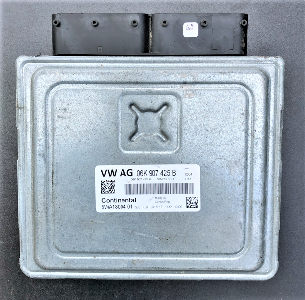 Continental Engine ECU, VW AG, 06K907425B, 06K 907 425 B, 5WA1800401 ...