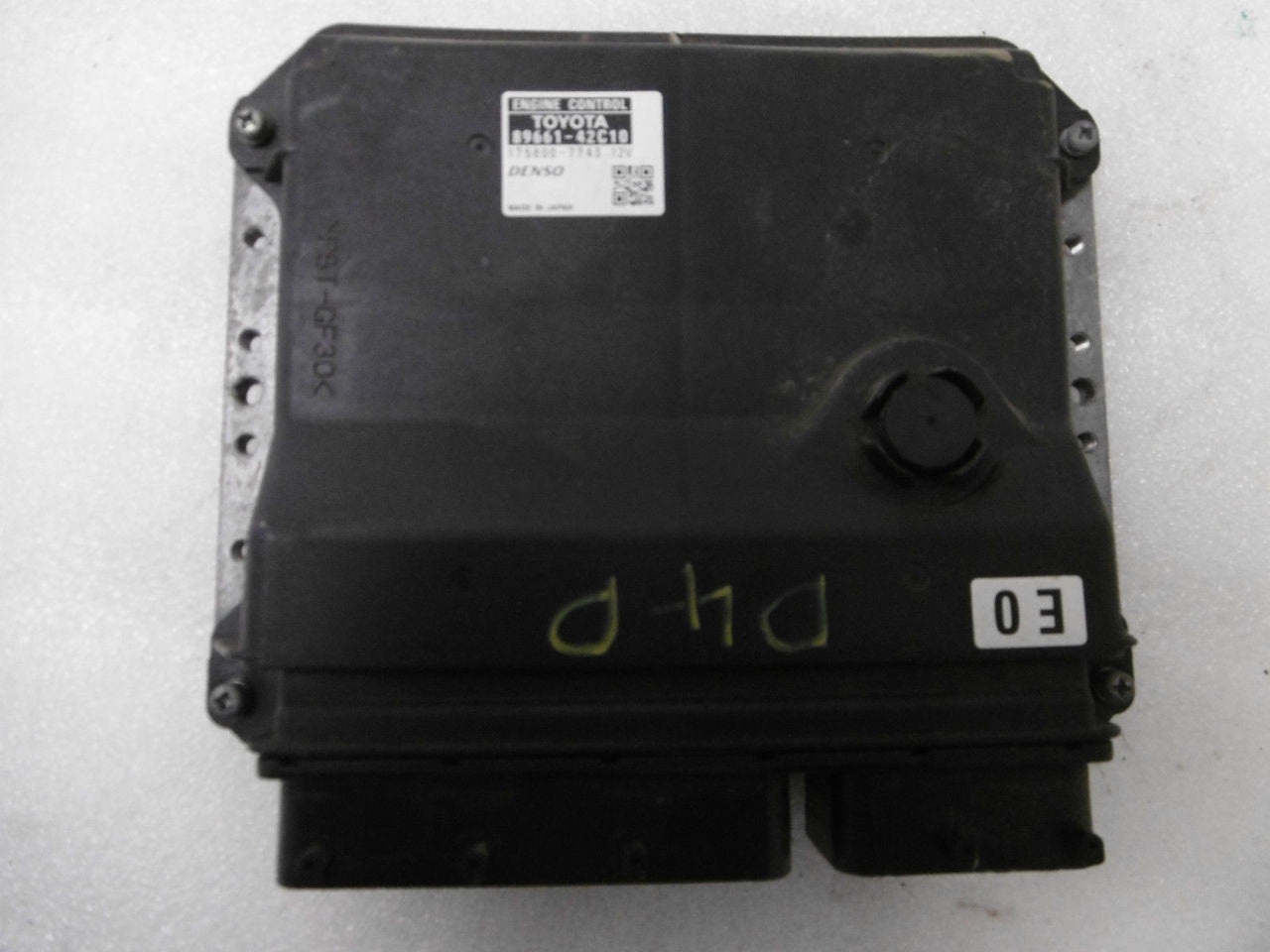 Plug & Play Denso Engine ECU, TOYOTA RAV 4 2.2 D4D, 89661-42C10, 17580 ...
